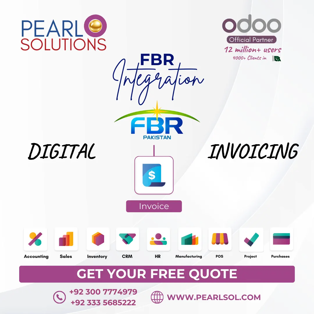 FBR Compliance: How to Automate Tax Reporting and Avoid Penalties with Odoo | Official Odoo ...